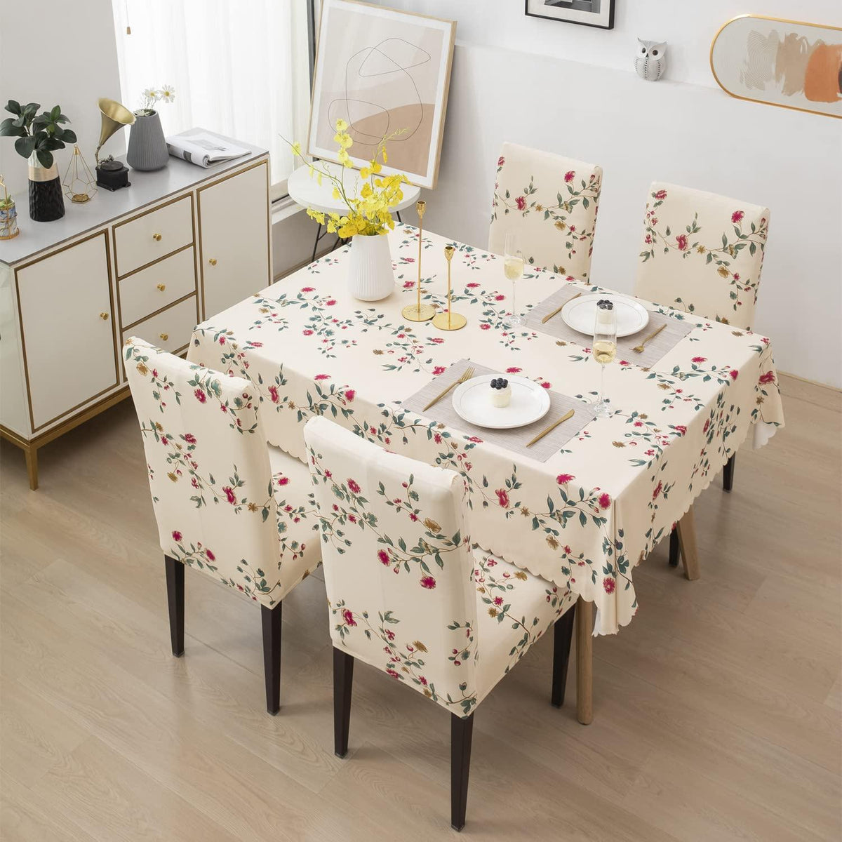Dining Set Covers - Waterproof Table Covers for 4, 6, 8 Seater | My ...